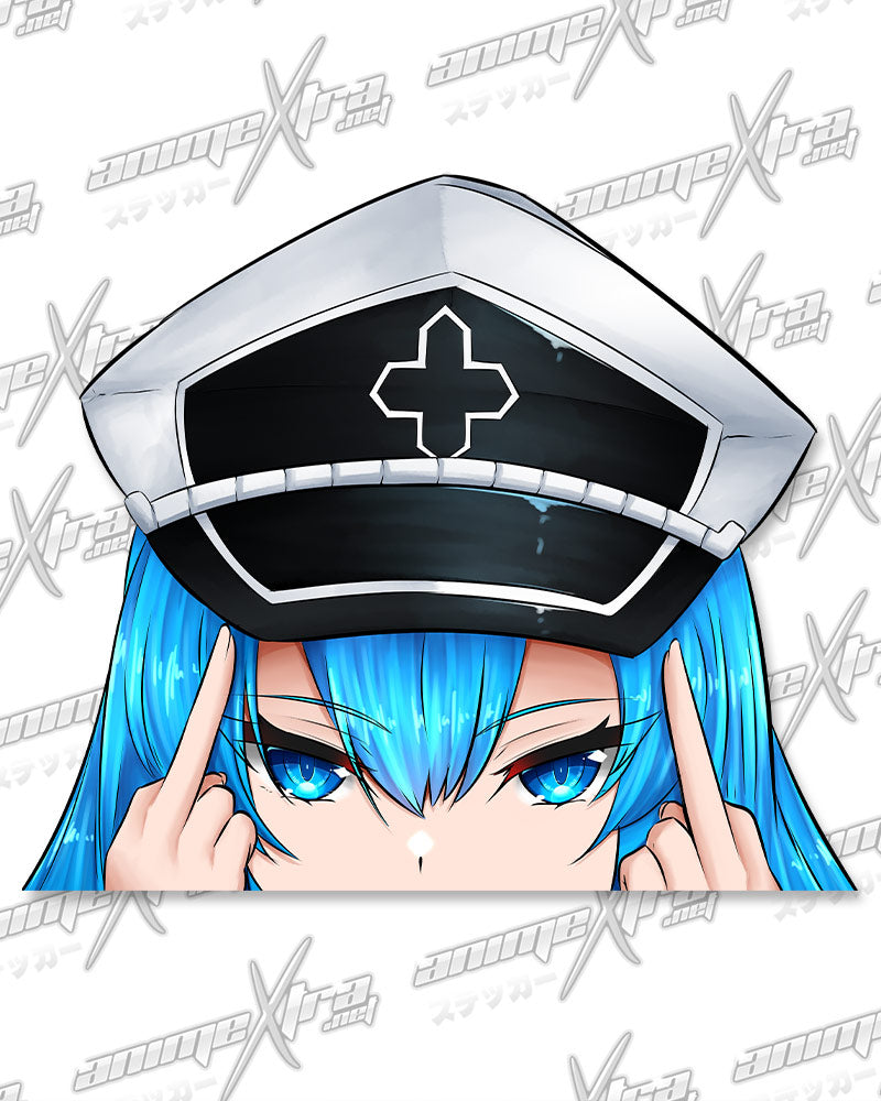 Esdeath FU Peeker – AnimeXtra