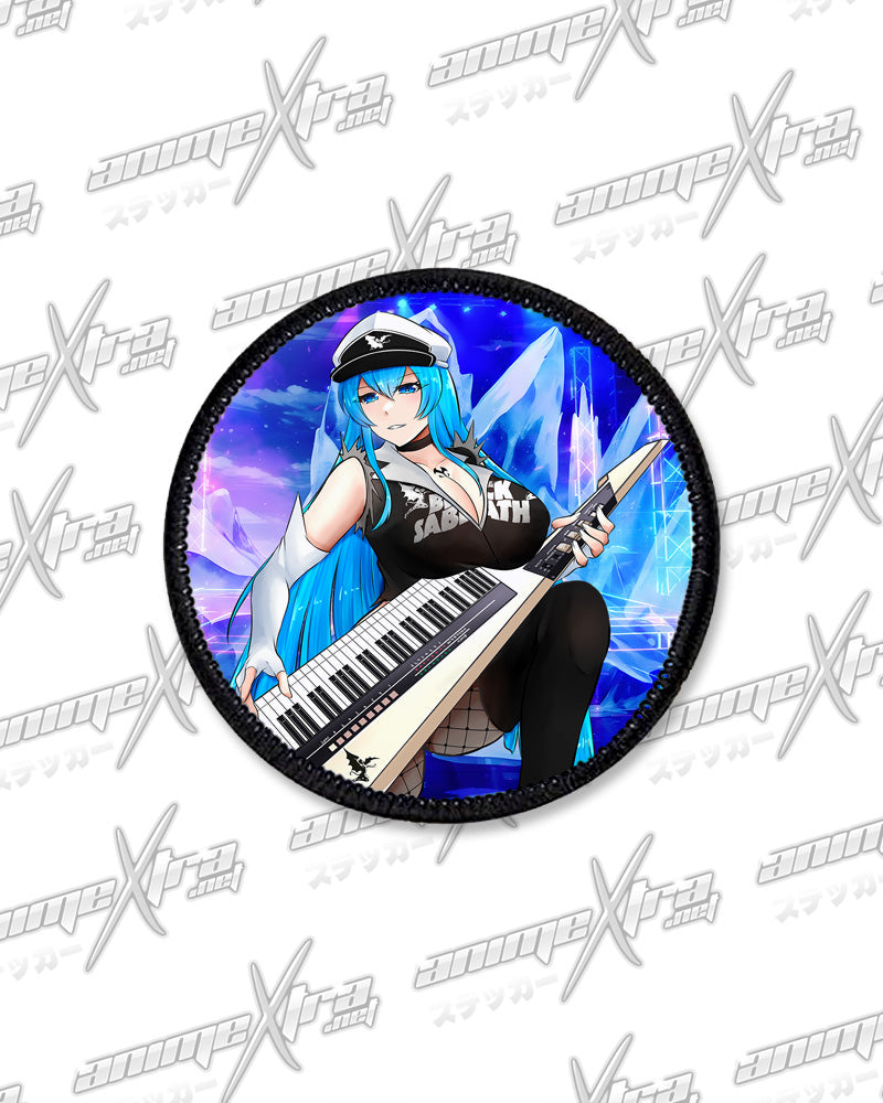 Esdeath Rocker Round Patches – AnimeXtra
