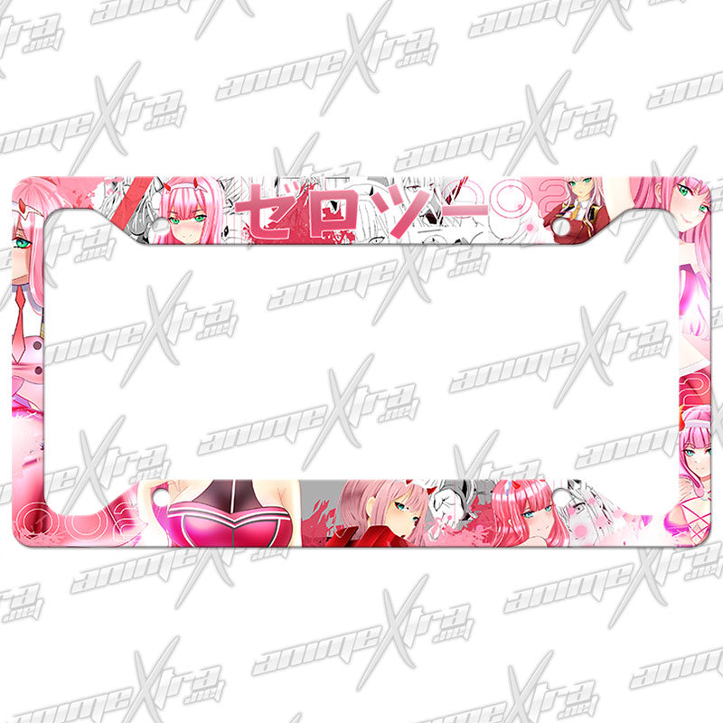 Zero Two Plate Cover – AnimeXtra