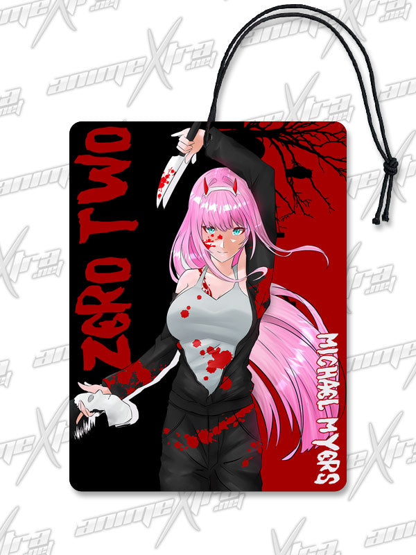 Zero Two x Michael Air Fresheners – AnimeXtra